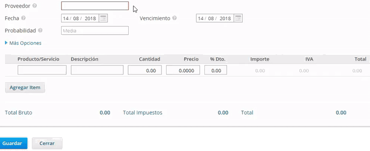 ¿Cómo ingresar una nueva orden de compra? - Xubio Argentina