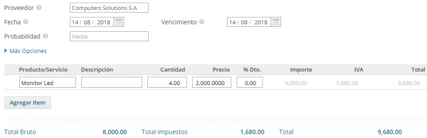 ¿Cómo ingresar una nueva orden de compra? - Xubio Argentina